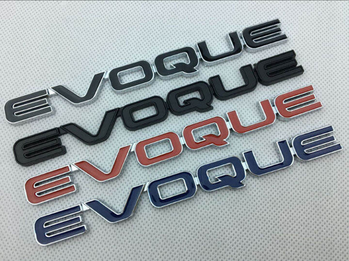 Range Rover evoque rear tail logo modified rear logo sticker TRUNK ...