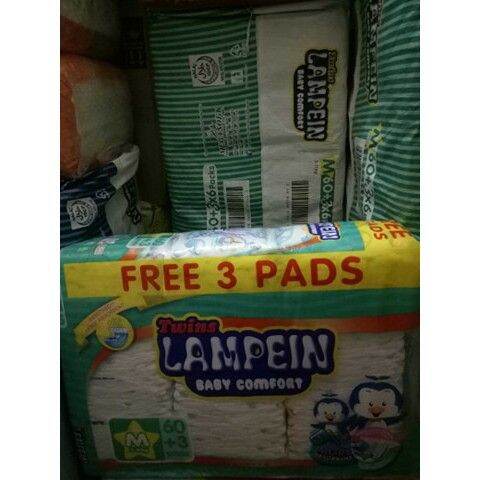washable diapers cloth diaper Twins Lampien Medium 60+3 pcs | Lazada PH