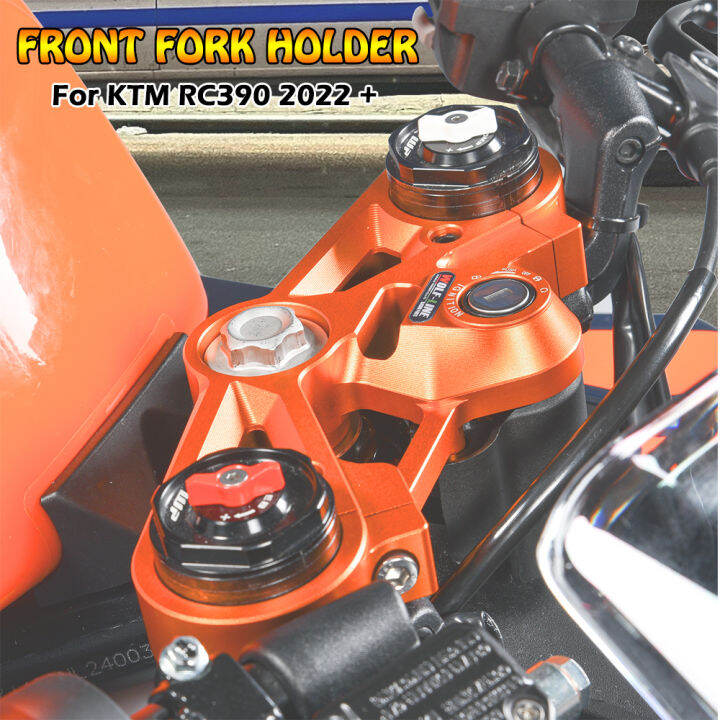 Allotmark Motorcycle CNC Aluminum Lowering Trident Tree Front Top ...