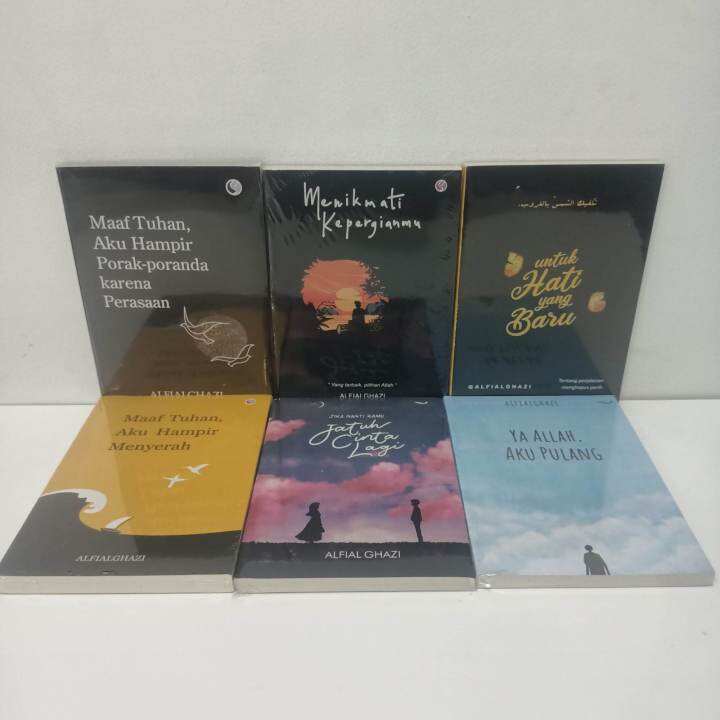 Paket 6 Buku MAAF TUHAN AKU HAMPIR MENYERAH - MENIKMATI KEPERGIANMU - YA ALLAH AKU PULANG ...