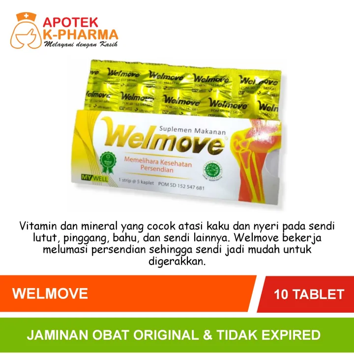 Welmove Isi 5 Tablet Obat Original | Lazada Indonesia