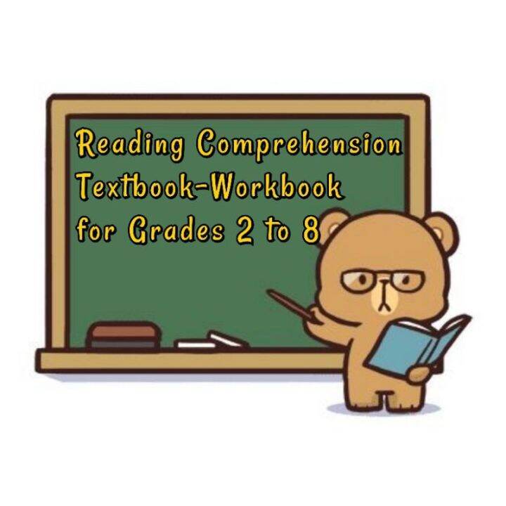 Reading Comprehension Textbook-Workbook for Grades 2 to 8 | Lazada PH