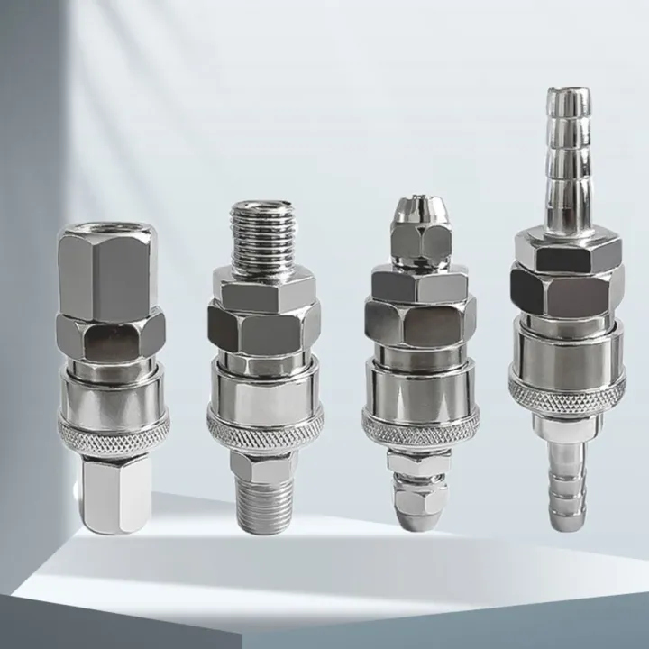 【In Stock】5pcs Air Hose Compressor Connector Coupler Socket Quick ...