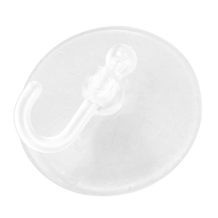 4 Pieces 50mm Diameter House Bathroom PVC Blue Clear Plastic Suction ...