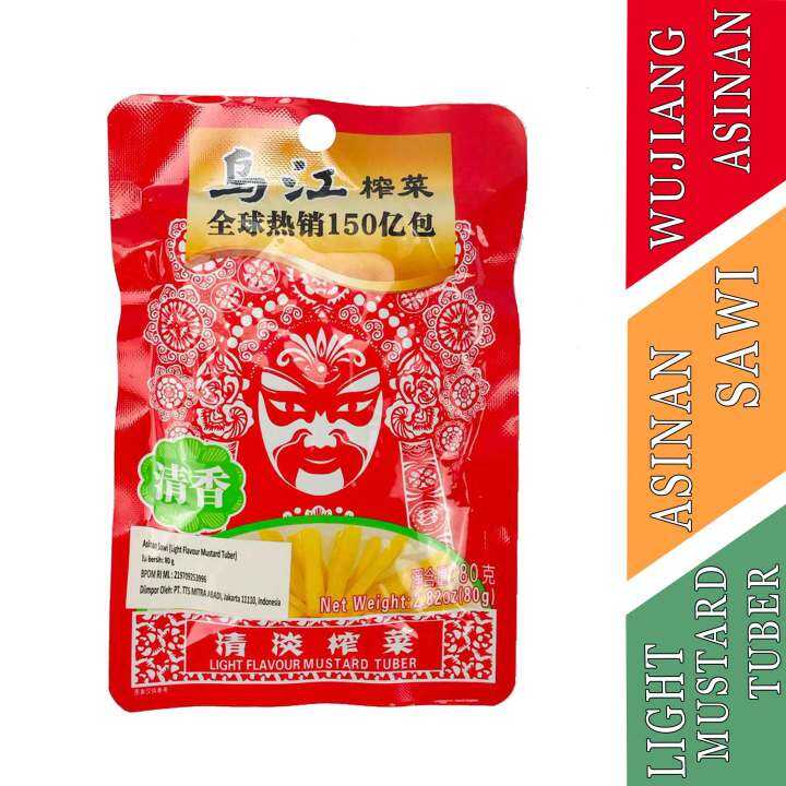 Mustard Tuber- Wu Jiang- Asinan Sawi- Light Flavour- 80g | Lazada Indonesia