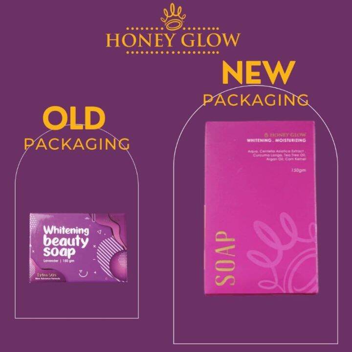 HONEY GLOW SABUN WAJAH BARU/HONEY GLOW BEAUTY SOAP 150grm/ HONEY GLOW ...