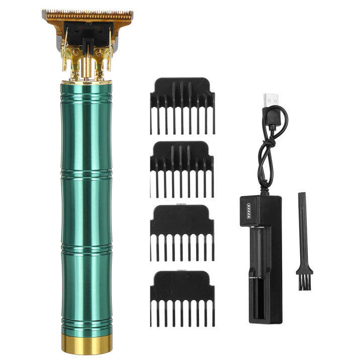 Cordless Electric Hair Trimmer 18650 Lithium-ion Battery Haircut Shaver Men Barber Hair Cutting ...