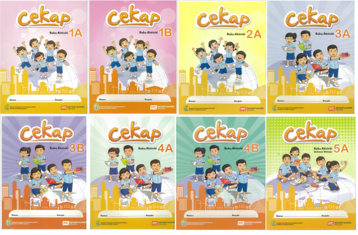 Cekap Buku Aktiviti Bahasa Melayu 1A - 5A | Lazada