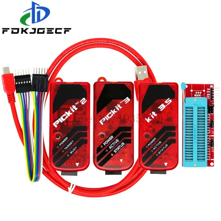 Pickit2 PICKIT3 Pickit3.5โปรแกรมเมอร์ + PIC ICD2 Pickit 2 PICKIT 3 ...