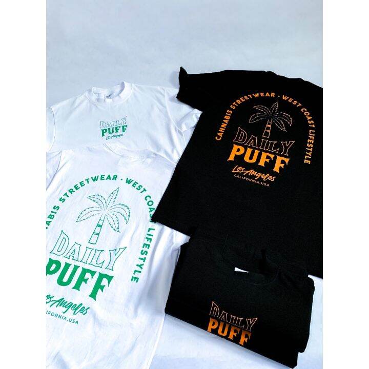 DAILY PUFF PREMIUM TEE V3 SHAKA WEAR SUPER MAX HEAVY 100 US COTTON ...