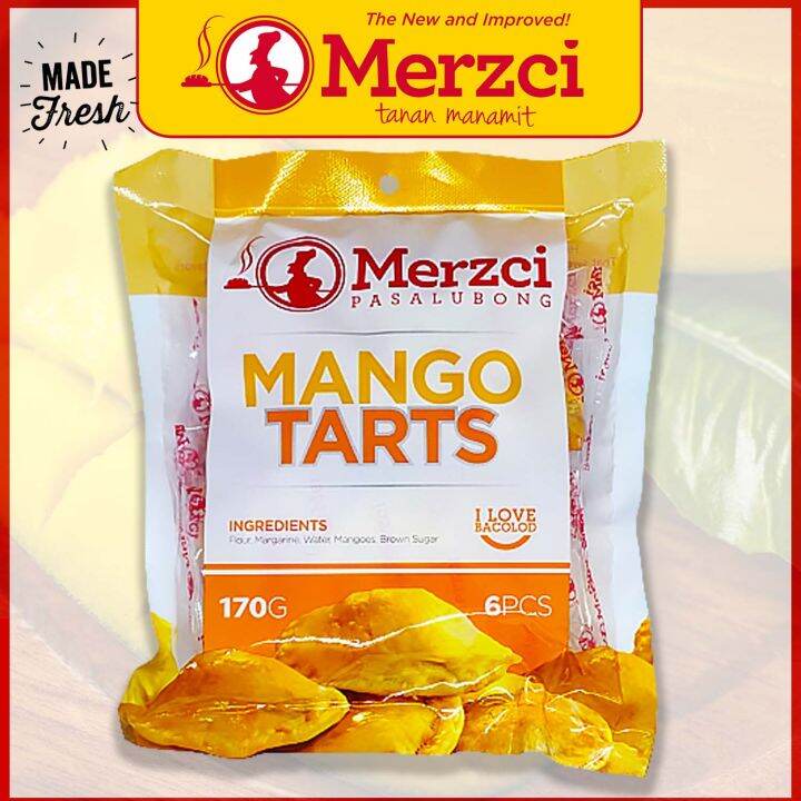 Mango Tarts 170 grams | Merzci Bacolod Pasalubong | 6 Pieces | Iloilo ...