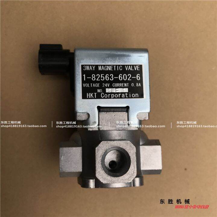 Qingling FVR FVZ fire truck exhaust brake solenoid valve pressure 6HK1 ...