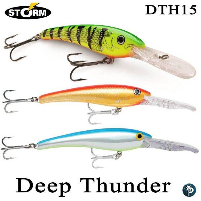 เหยื่อปลอม Storm Deep Thunder บริการเก็บเงินปลายทาง สำหรับคุณ | Lazada.co.th