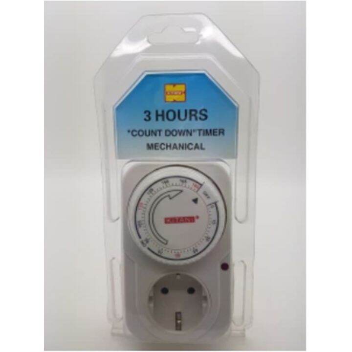 Stop Kontak Timer Listrik - Timer Analog Kenmaster 24 jam | Lazada ...
