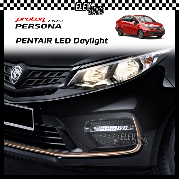 Proton Persona 2019-2021 PENTAIR DRL LED Daylight with Fog Lamp Cover ...