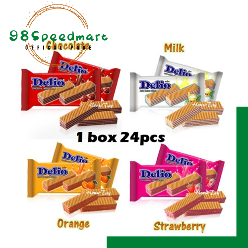 [98] Oriental Delio Wafer With Cream 24 pieces x 16gm | Lazada