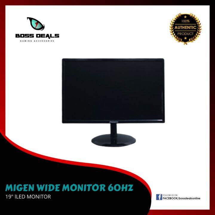 MIGEN 19 INCHES 60HZ WIDE MONITOR | Lazada PH