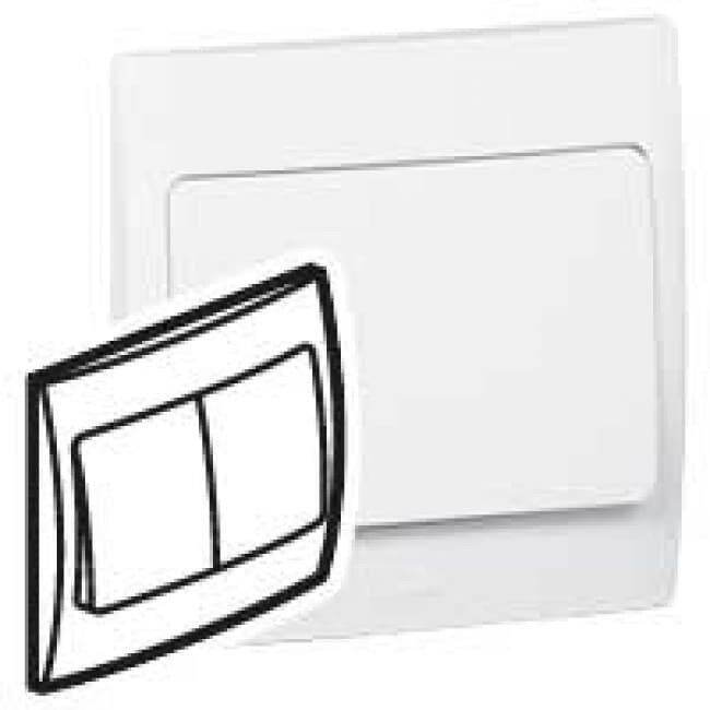 Saklar Seri + Frame Mallia 1 gang 1 way Single pole switch Legrand ...