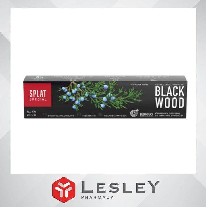 Splat Special Whitening Toothpaste Blackwood 75mL | Lazada