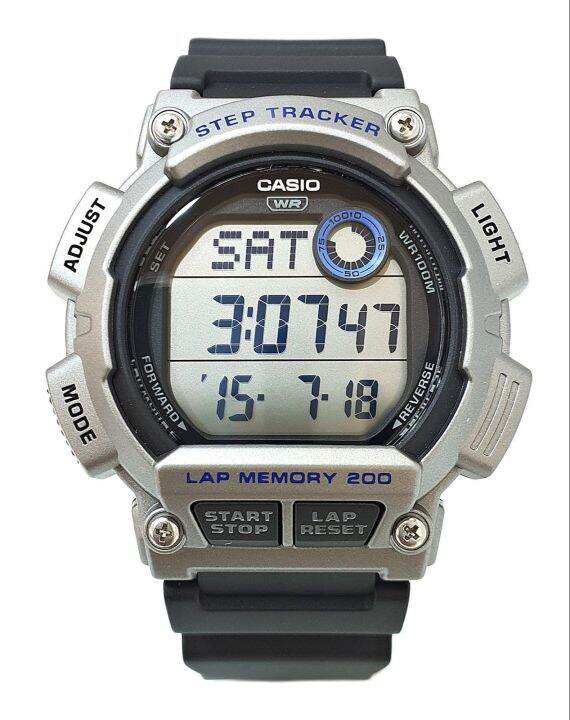 CASIO Step Tracker Digital Sport Watch WS-2100H-1A2VDF | Lazada