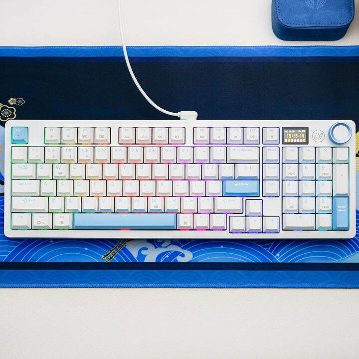 JAMESDONKEY RS2 3.0 Mechanical Keyboard Three Mode Hotswap RGB ...