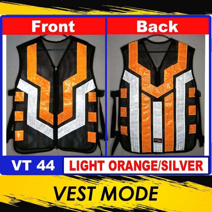 VT44 Vest for Motorcycle Rider High Visibility Safety Vest ...