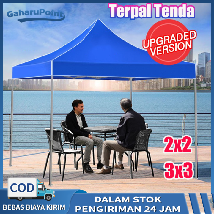 Terpal Atap Tenda Lipat 3x3m Tebal Bahan Kain Polyester Oxford 420D ...