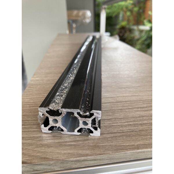 อลูมิเนียมโปรไฟล์ V-slot 20x40 mm สีดำ หลากหลายความยาว | Lazada.co.th