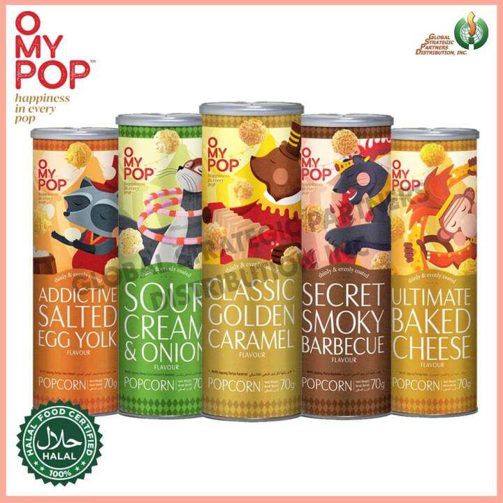 OmyPop Flavored Popcorn 70grams | Lazada PH
