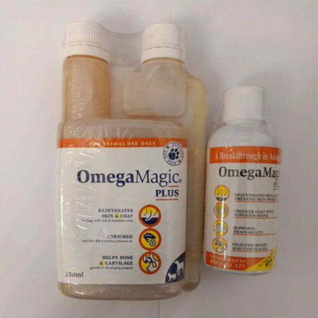 Omega Magic Plus for dogs cats 120ml / 250ml | Lazada PH