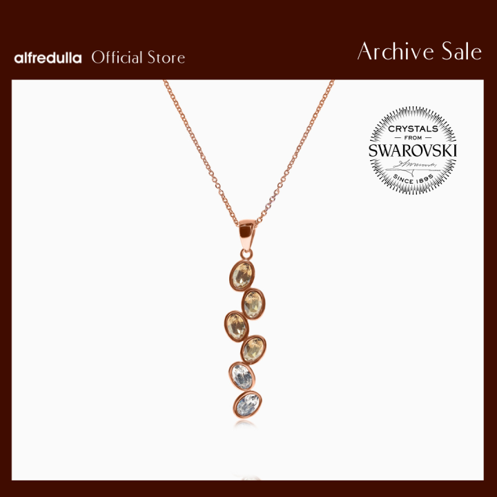 Alfredulla Linking Pebs Crystal Necklace | Lazada PH