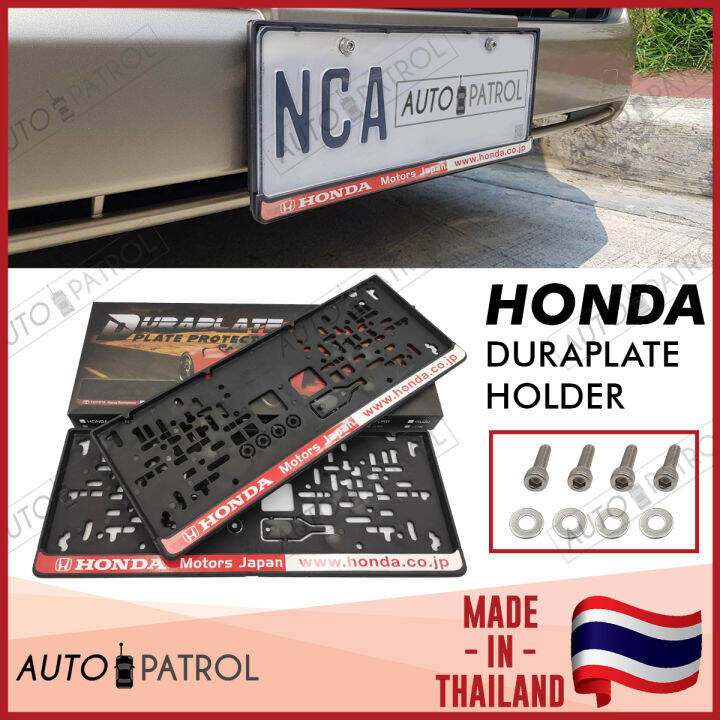 Honda Duraplate Car License Plate Cover | Lazada PH
