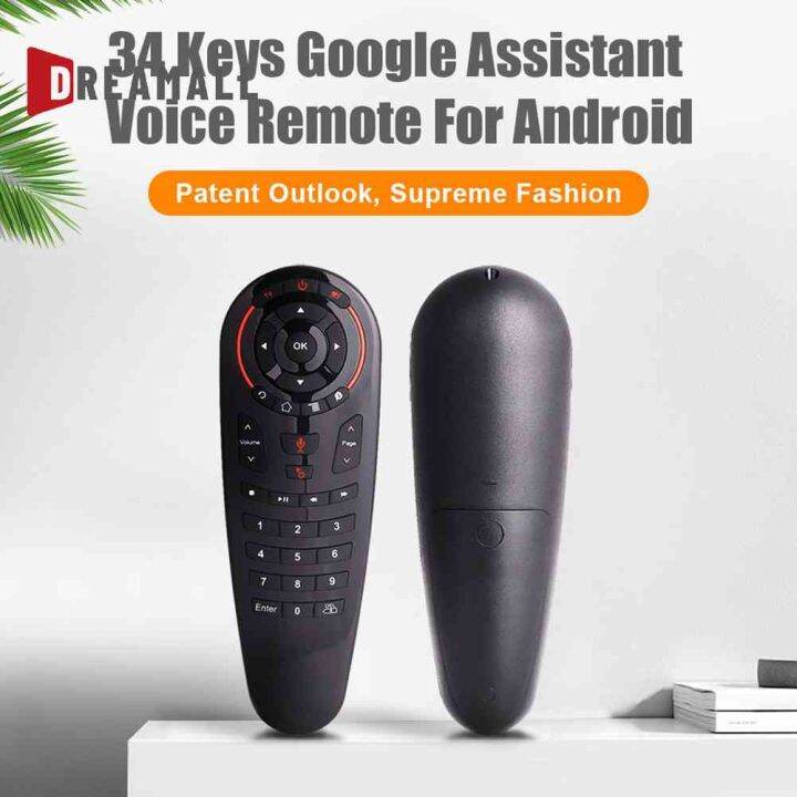 Air Mouse Wireless Remote Control Battery Powered 3V 2.4G Infrared Learning Controller Built-in ...