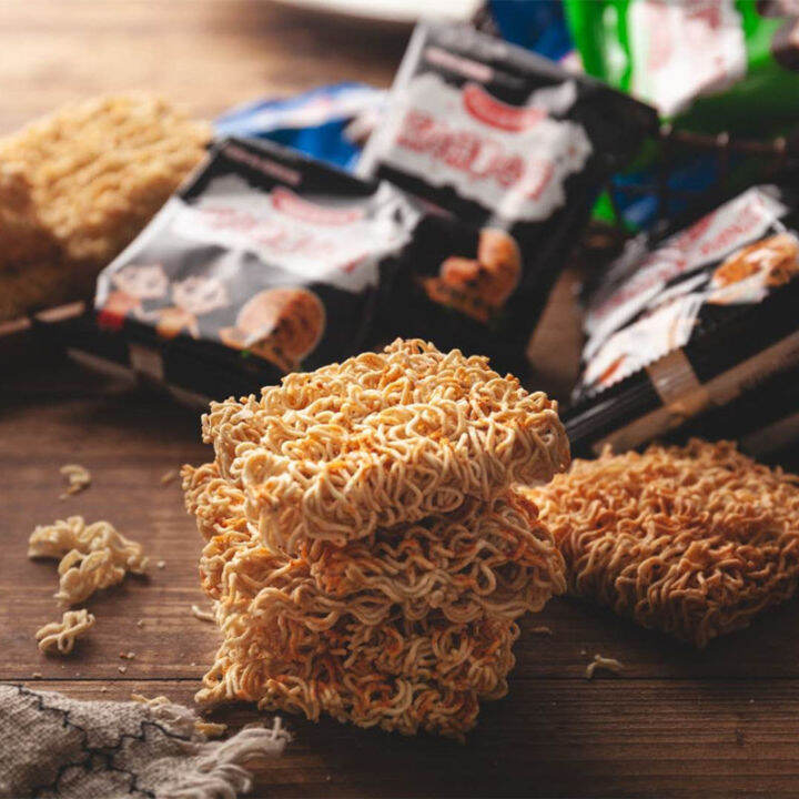 （中国零食）掌心脆Palm crisp dry snack package instant noodles whole box turkey ...