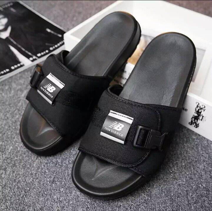 Sendal pria terbaru/sendal NB/sendal hitam/sendal 2023 | Lazada Indonesia