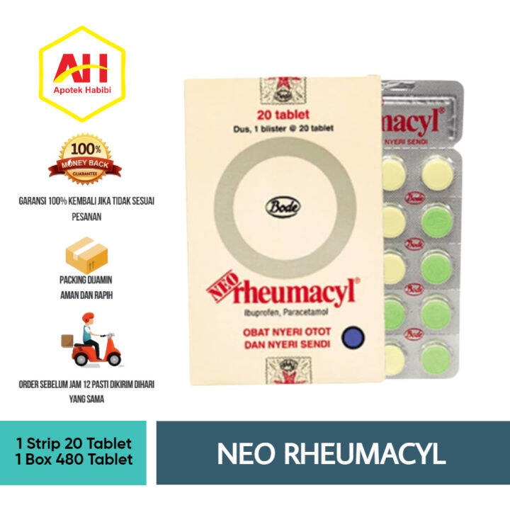 Neo Rheumacyl 1 strip isi 20 tablet Obat Neo rheumacyl Obat Remasil Neo ...