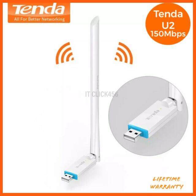 #BEST SELLER🎉🎉 Half YEAR SALE!! USB Wireless Tenda U2 150Mbps High Gain ...