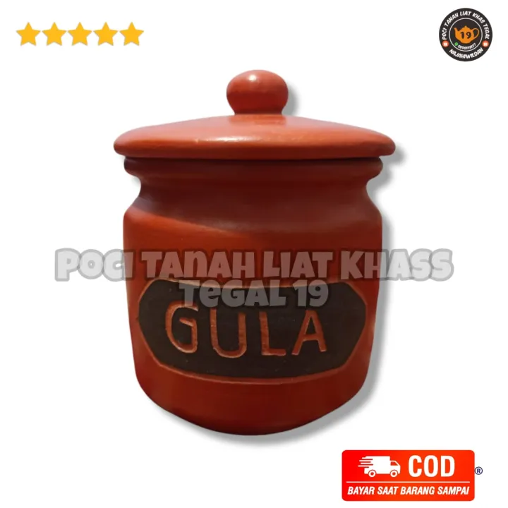Tempat Gula Tradisional ( Tanah Liat ) | Lazada Indonesia