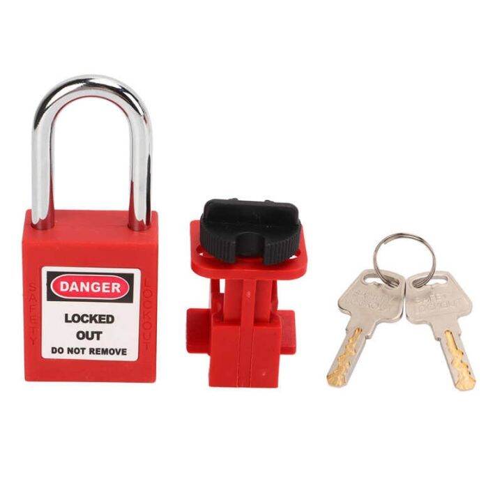 Miniature Circuit Breaker Lock Metal Lock Beam Circuit Breaker Lockout ...