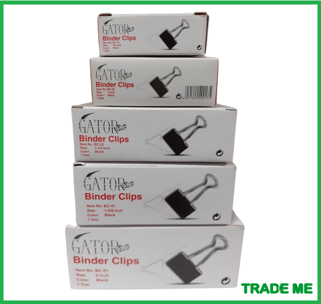 Binder Clip Black (12 pcs. of clips per Box) | Lazada PH