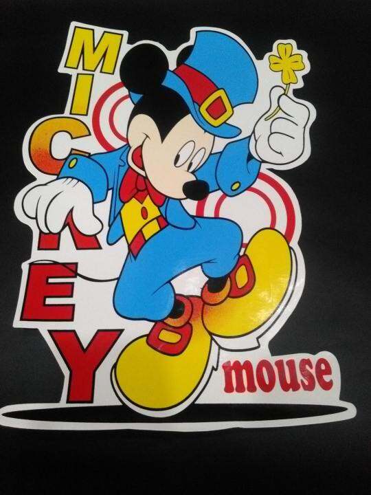 sticker mickey mouse ( uk 30x25 cm ) | Lazada Indonesia