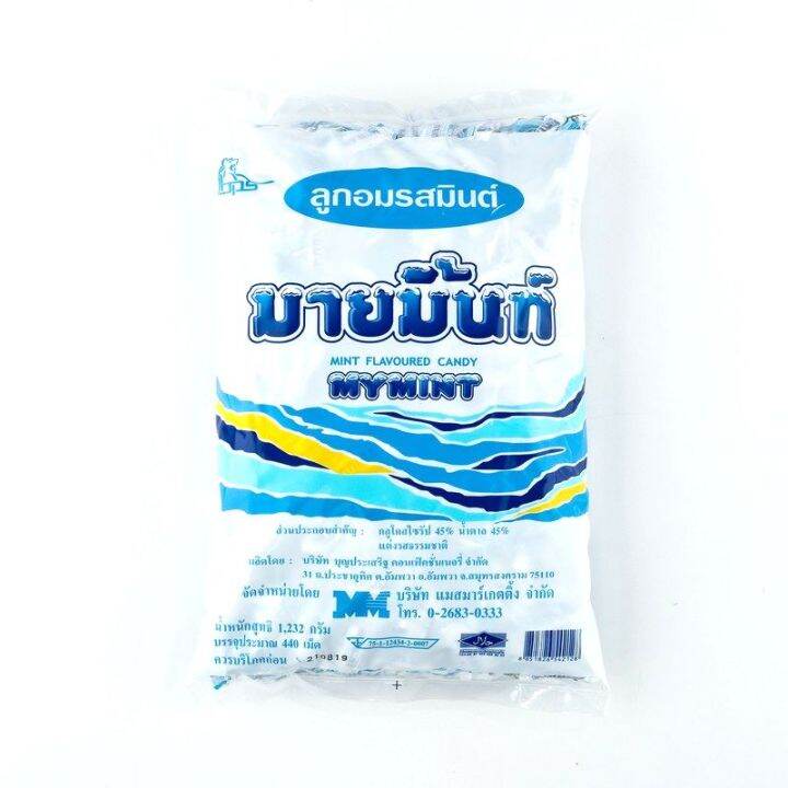 My Mint Candy มายมิ้นท์ ลูกอมรสมินต์ แพ็ค 440 เม็ด TW.Shopz | Lazada.co.th