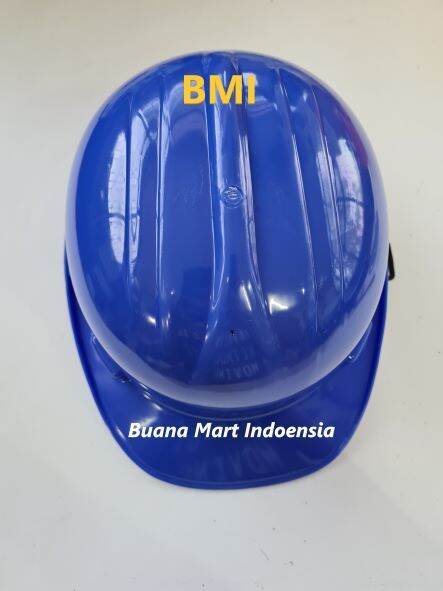 Topi Proyek SPR Biru | Helm Proyek | Safety Helmet | Topi Kerja ...