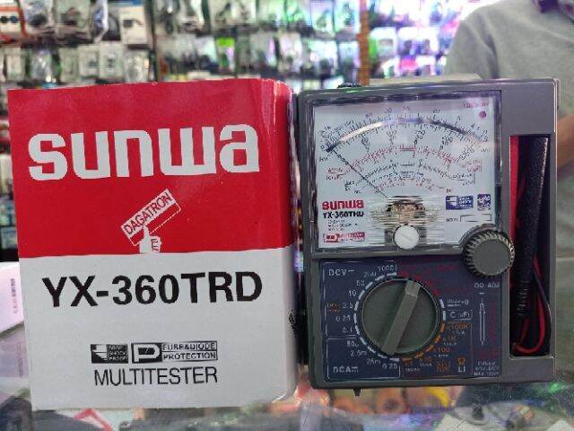 อุปกรณ์ช่าง มัลติมิเตอร์ YX-360TRD มิเตอร์วัดไฟแบบเข็มงานเกรด A รุ่น360TRD เครื่องมือช่าง สายวัด ...