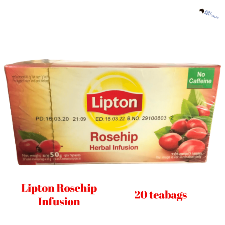 Lipton Rosehip Herbal Infusion - 20 teabags | Lazada PH