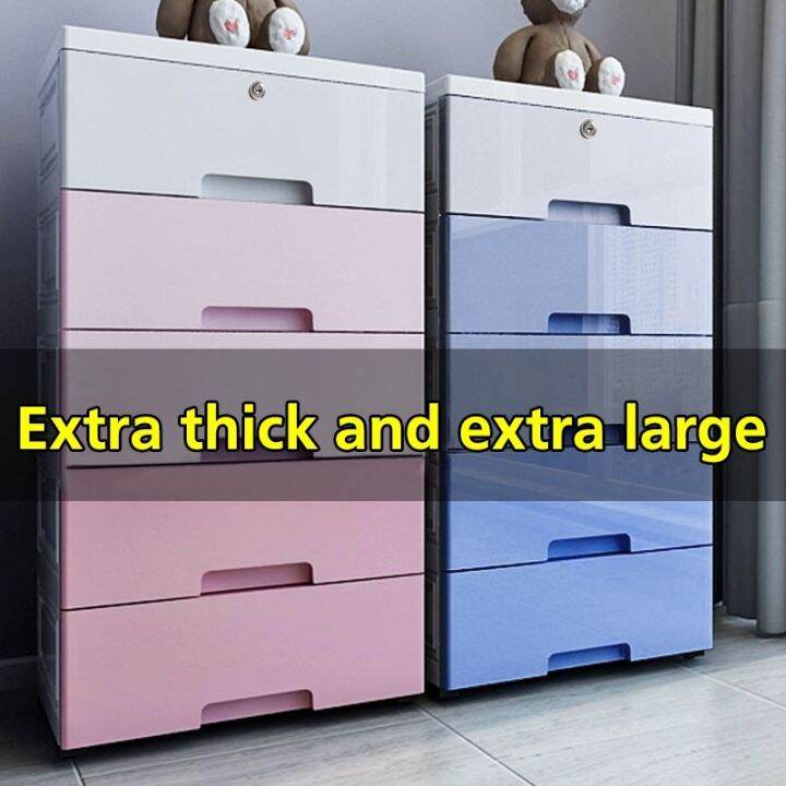 ⊕ Cabinet drawer organizer room storage megabox basket dora toy box ...