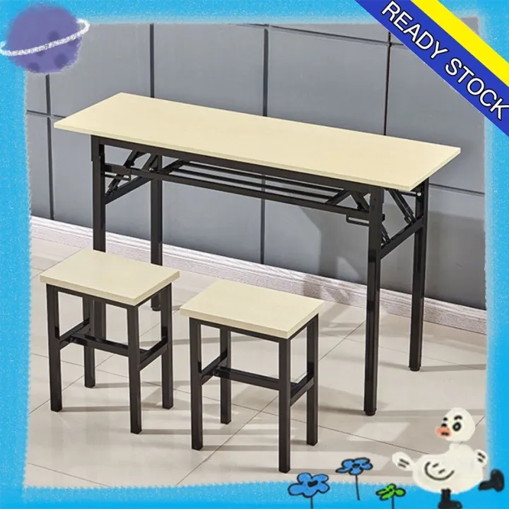 Foldable Desk Dining Computer Study Office Desk Environmentally wooden ...