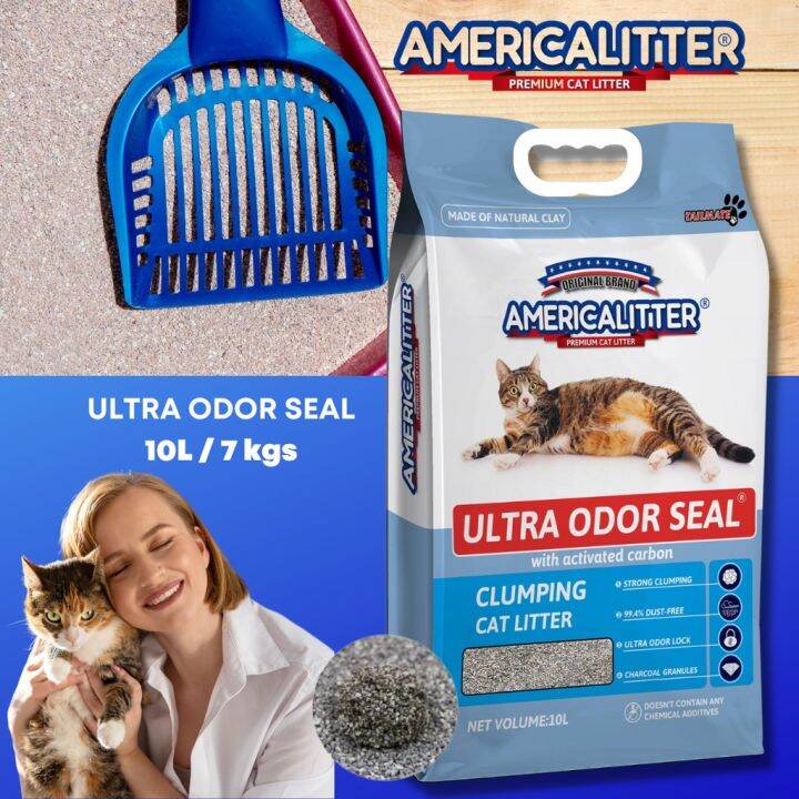 America Litter Premium Cat Litter Ultra Clumping Sand Volcanic Cat Litter Good Adhesion Flavor