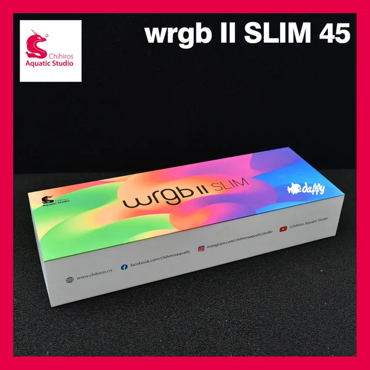 Chihiros WRGB 2 Slim 45 - Lampu Akuarium Bluetooth | Lazada Indonesia
