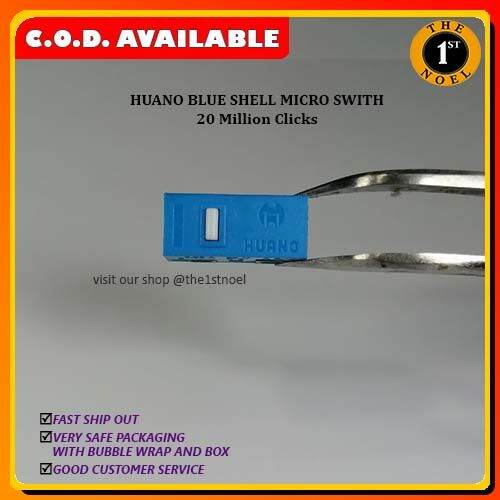 MOUSE CLICKER HUANO 20 MILLION CLICKS (BLUE SHELL) / MICRO SWITCH ...
